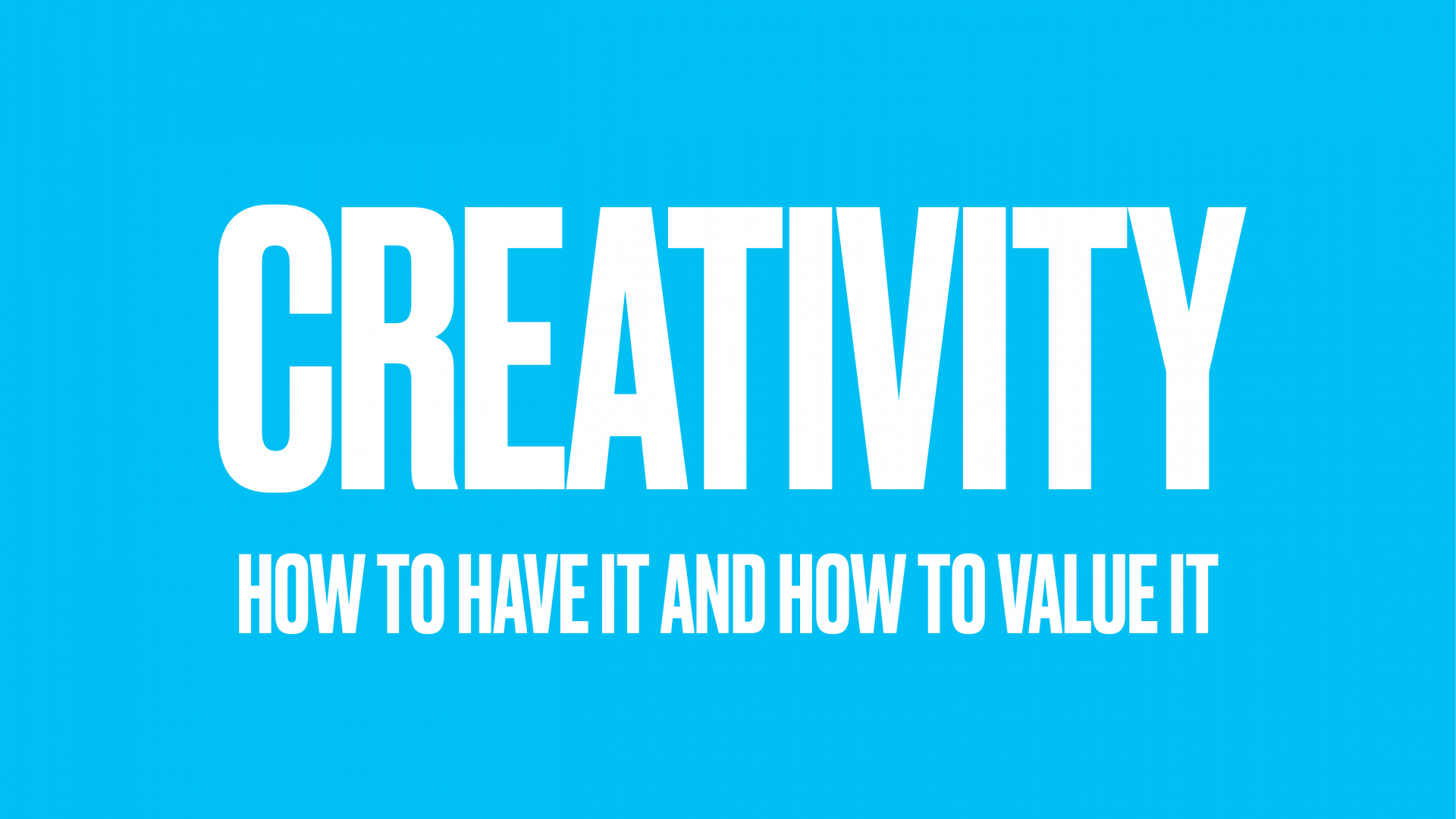 dwp|research: The Value of Creativity | dwp