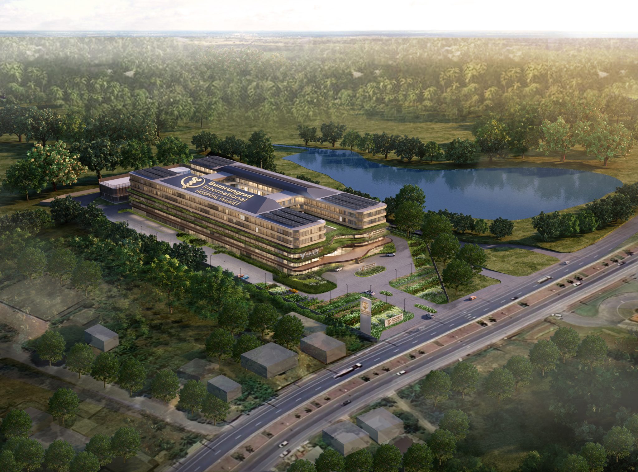 Bumrungrad International Hospital Phuket : dwp design an innovative boutique hospital